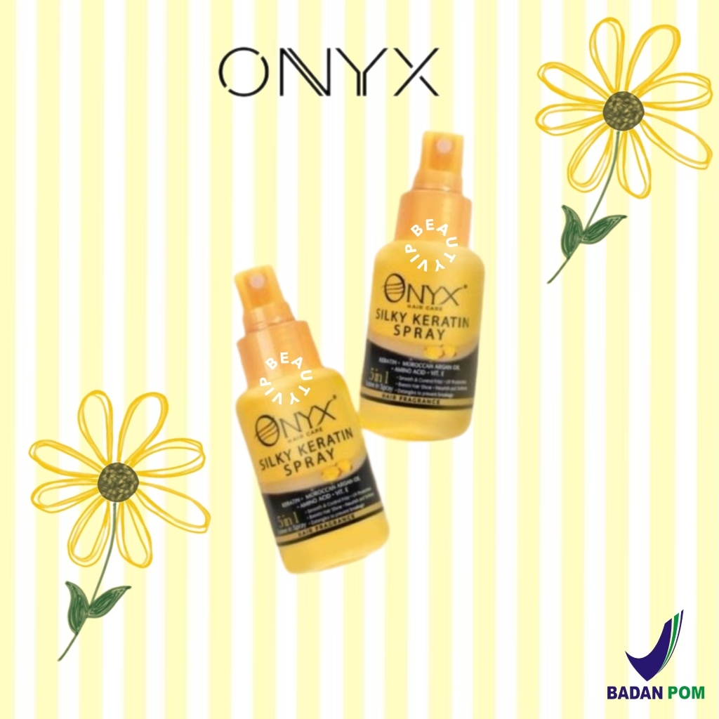 Jual ONYX Silky Keratin Spray 50ml | Vitamin Rambut | Parfum Rambut ...