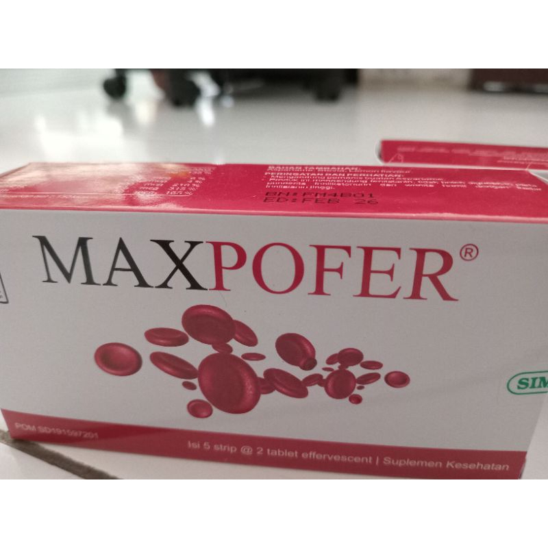 Jual Maxpofer perbox /perstrip untuk kesehatan(Ibu hamil,ibu menyusui ...