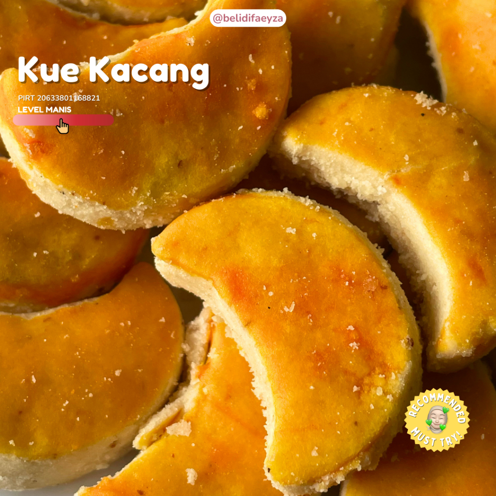 Jual [𝙍𝙀𝘼𝘿𝙔] Kue Kacang Bulan - Roti Kue Kering Cemilan Manis Cookies ...