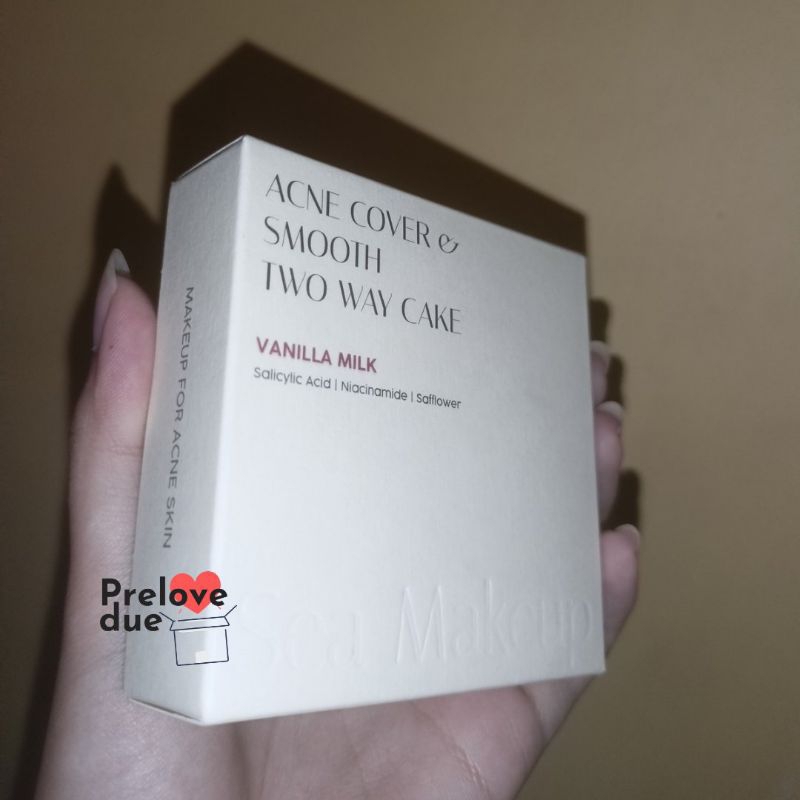 Jual [New] Bedak Sea Make Up Acne Cover & Smooth Two Way Cake - Vanilla ...