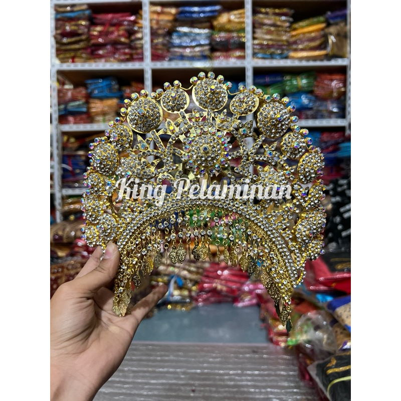 Jual mahkota melayu Riau/mahkota penganten | Shopee Indonesia