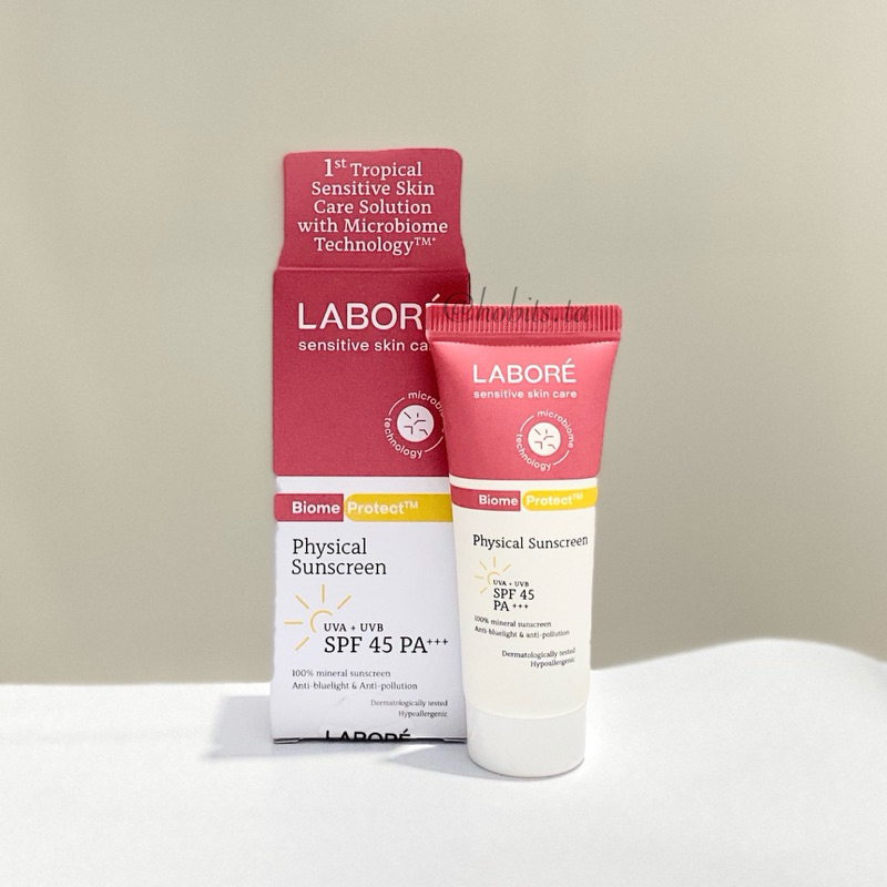 Jual (10 ml) LABORE Biome Protect Physical Sunscreen 30ml & 10 ml (MINI ...