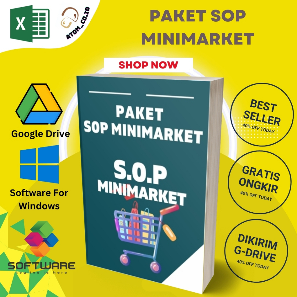 Jual Paket SOP Minimarket - Standar Operasional Usaha Minimarket / Toko ...