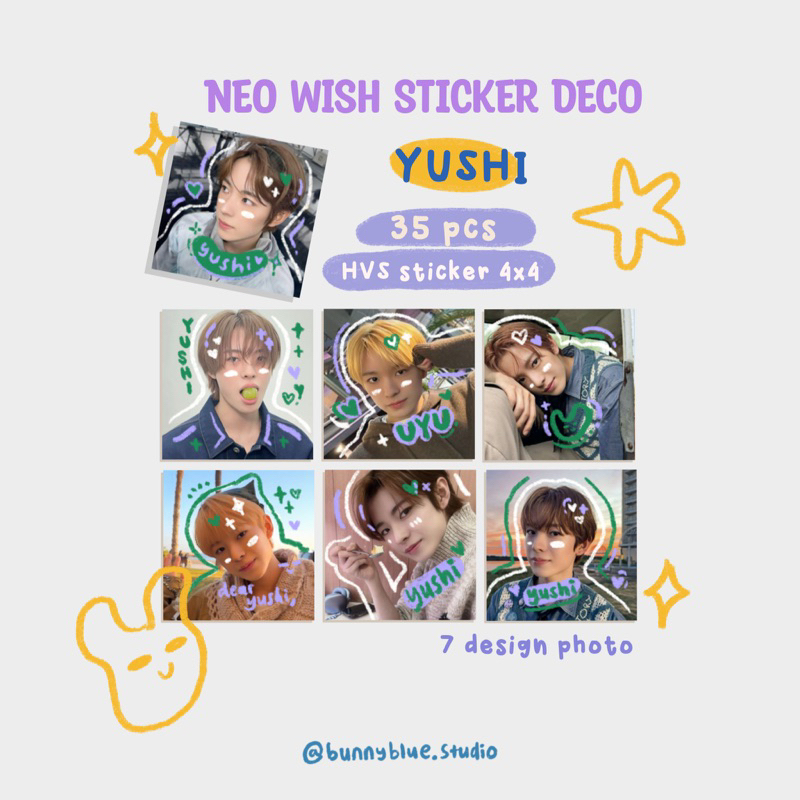 Jual NCT Wish Sticker Deco 35pcs | Shopee Indonesia