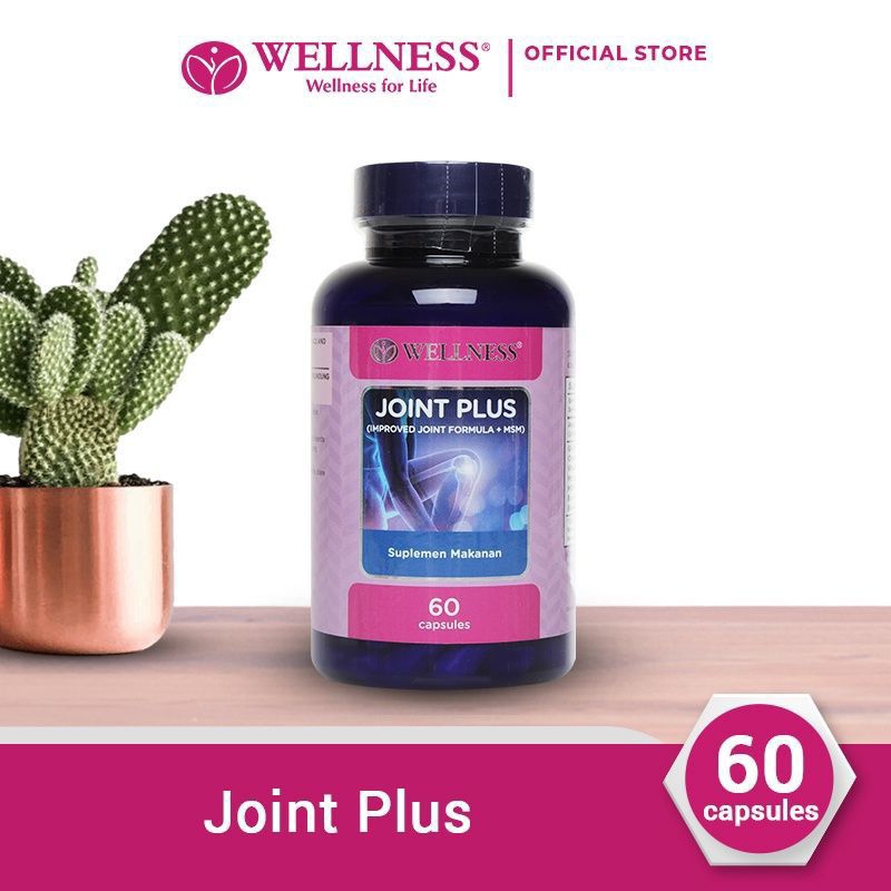 Jual Wellnes Joint Plus Improved Joint Formula + MSM Suplemen Untuk ...