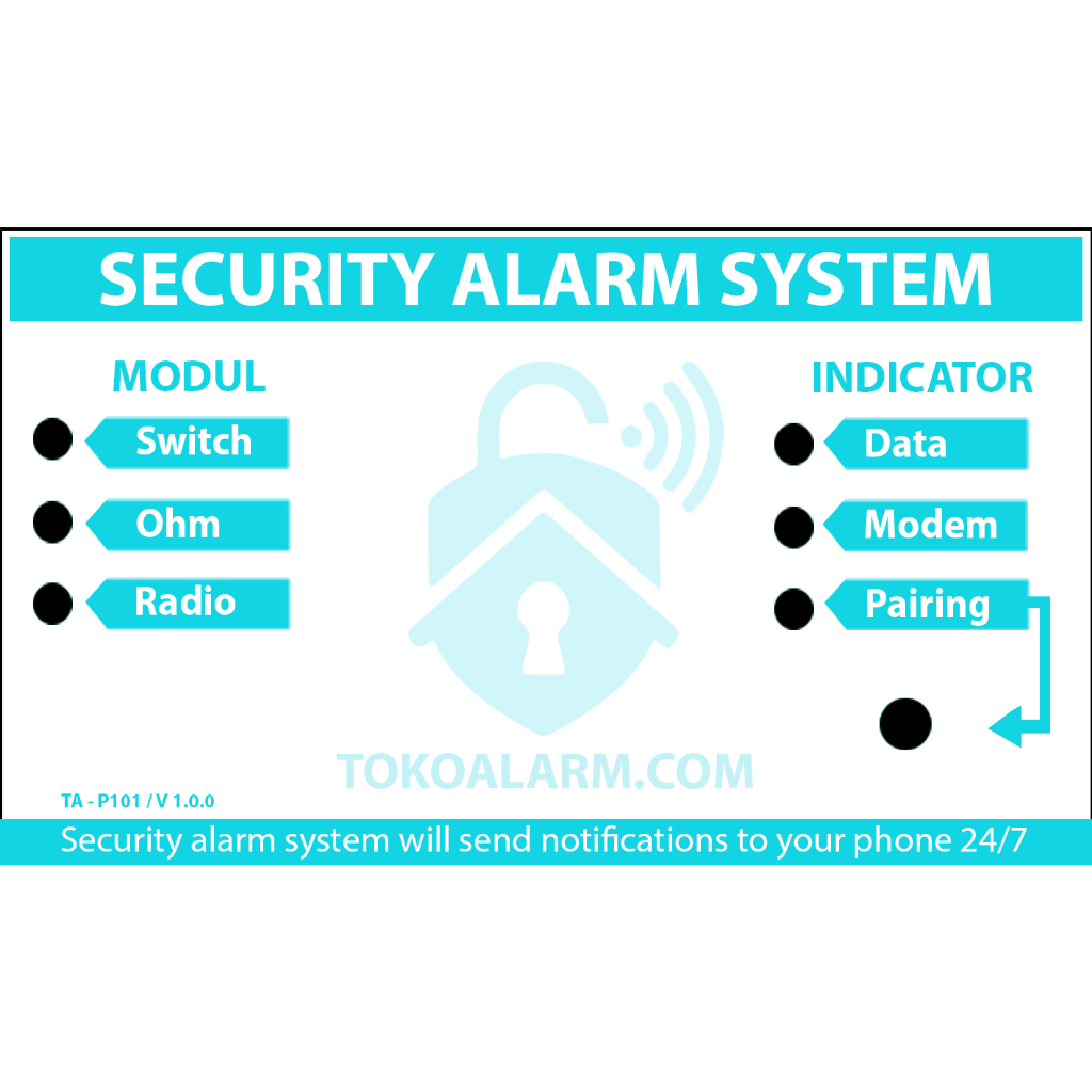 Jual Sensor PLN model baterai kotak type SB-7 ( khusus modul radio 433 ...