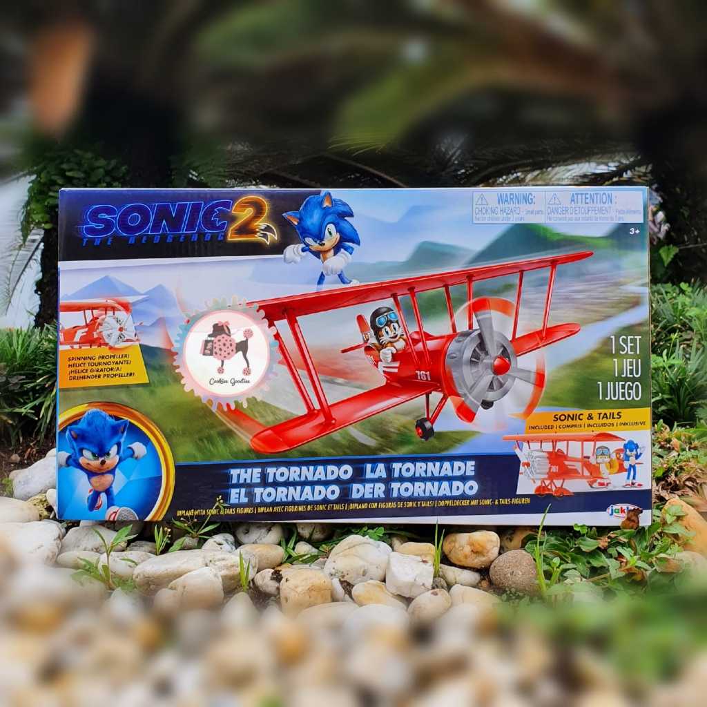 Jual Sonic the Hedgehog 2 the Movie Tornado Biplane Playset | Shopee ...