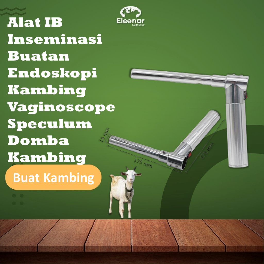 Jual Alat IB Inseminasi Buatan Endoskopi Kambing Vaginoscope Speculum ...