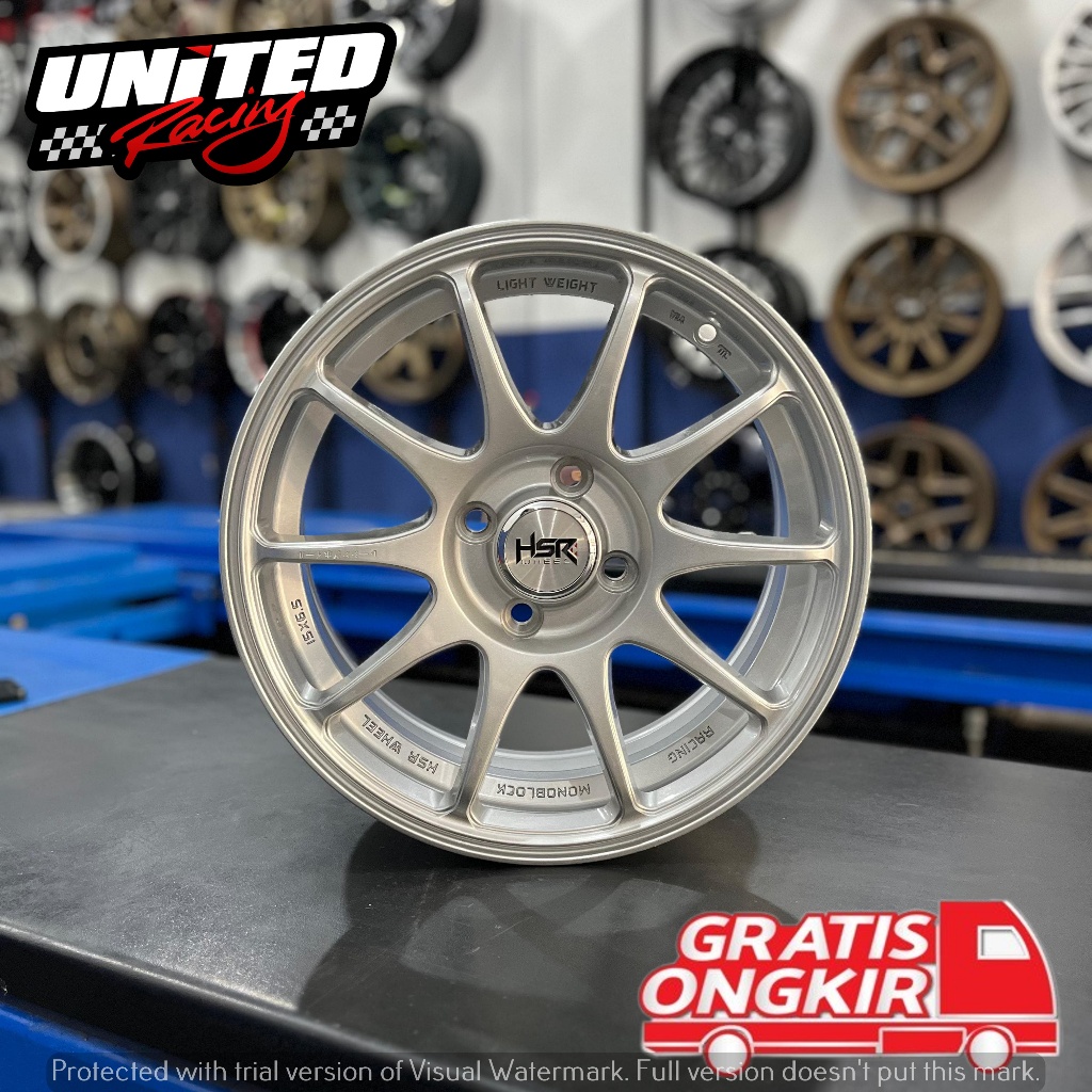 Jual PAKET VELG+BAN DUNLOP SPORTY MOBIL AGYA CALYA IGNIS SWIFT RING 15 HSR INDY R15 SILVER VELAK ...