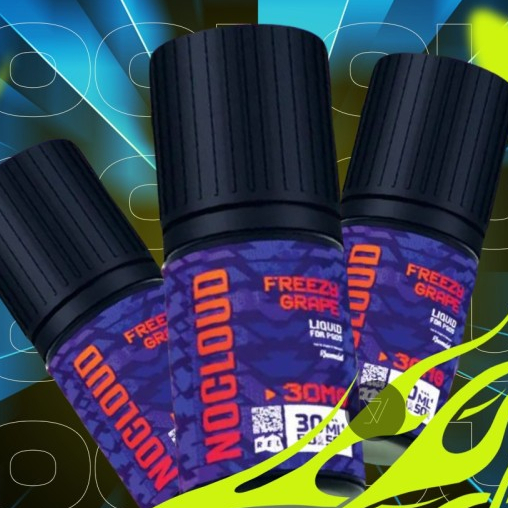 Jual NoCloud Freezy Grape Salt nic Vape Liquid 30ml SaltNic Eliquid By ...