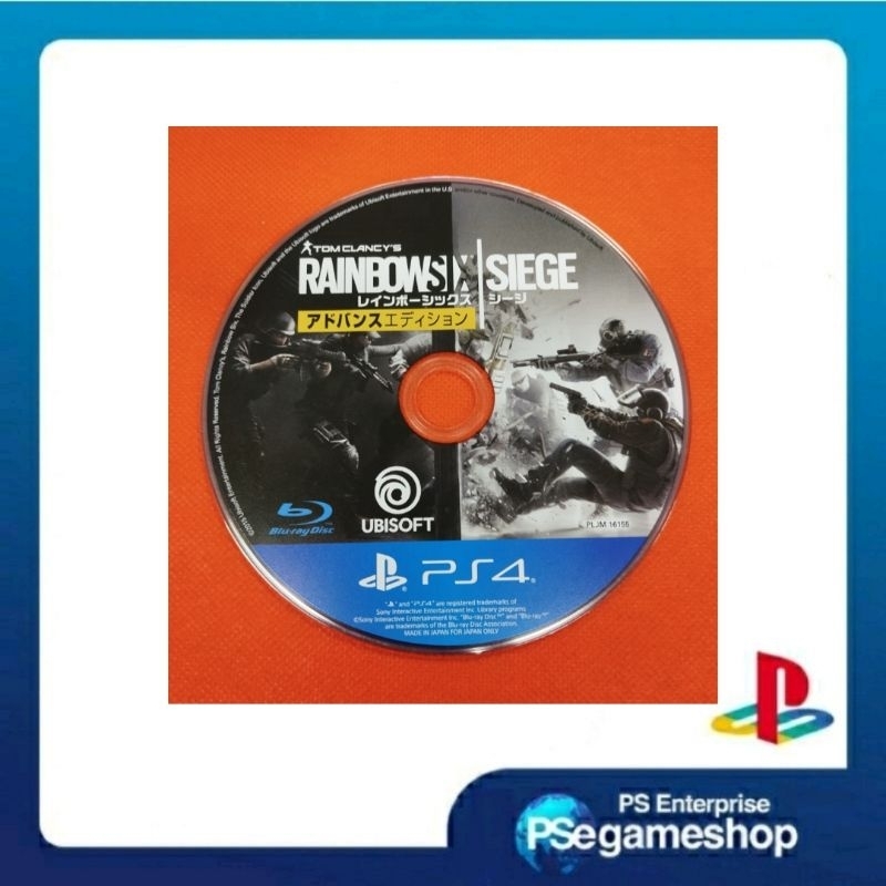Jual Ps4 Tom Clancy's Rainbow Six Siege: Advanced Edition (Japan /Cd ...