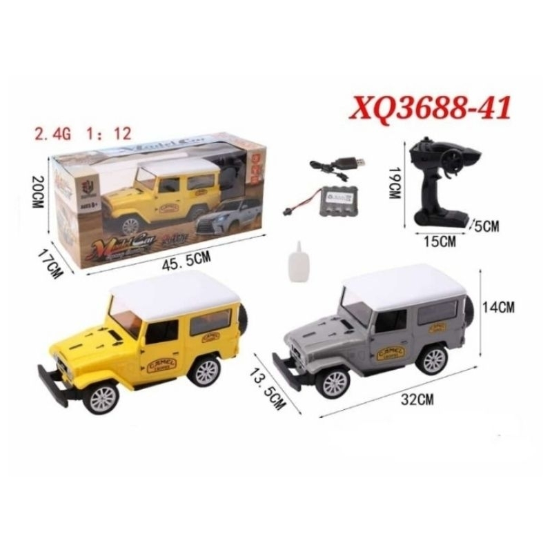 Jual Mainan Anak Mobil Remot Control Rc Toyota Hilux Model Car Spray ...