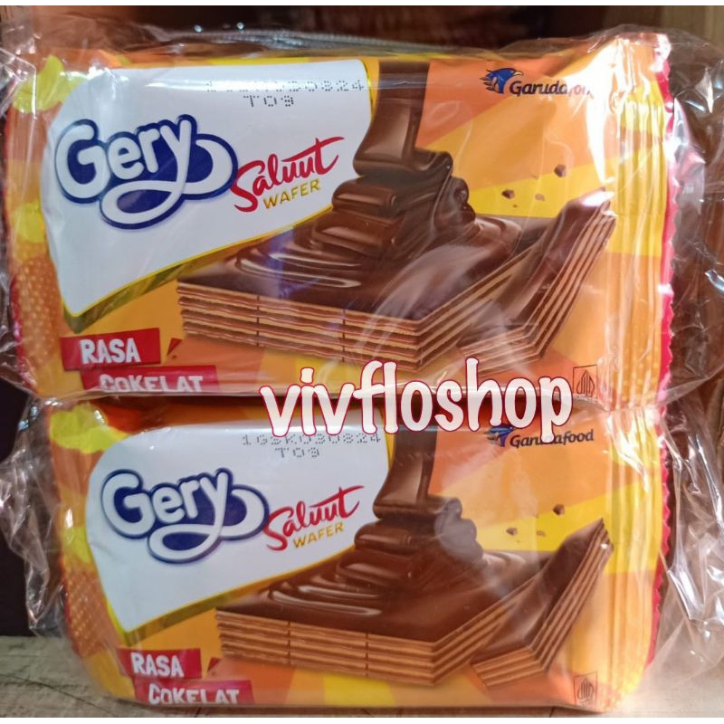 Jual Gery Saluut Wafer Potek / Gery Salut Wafer (isi 10) | Shopee Indonesia