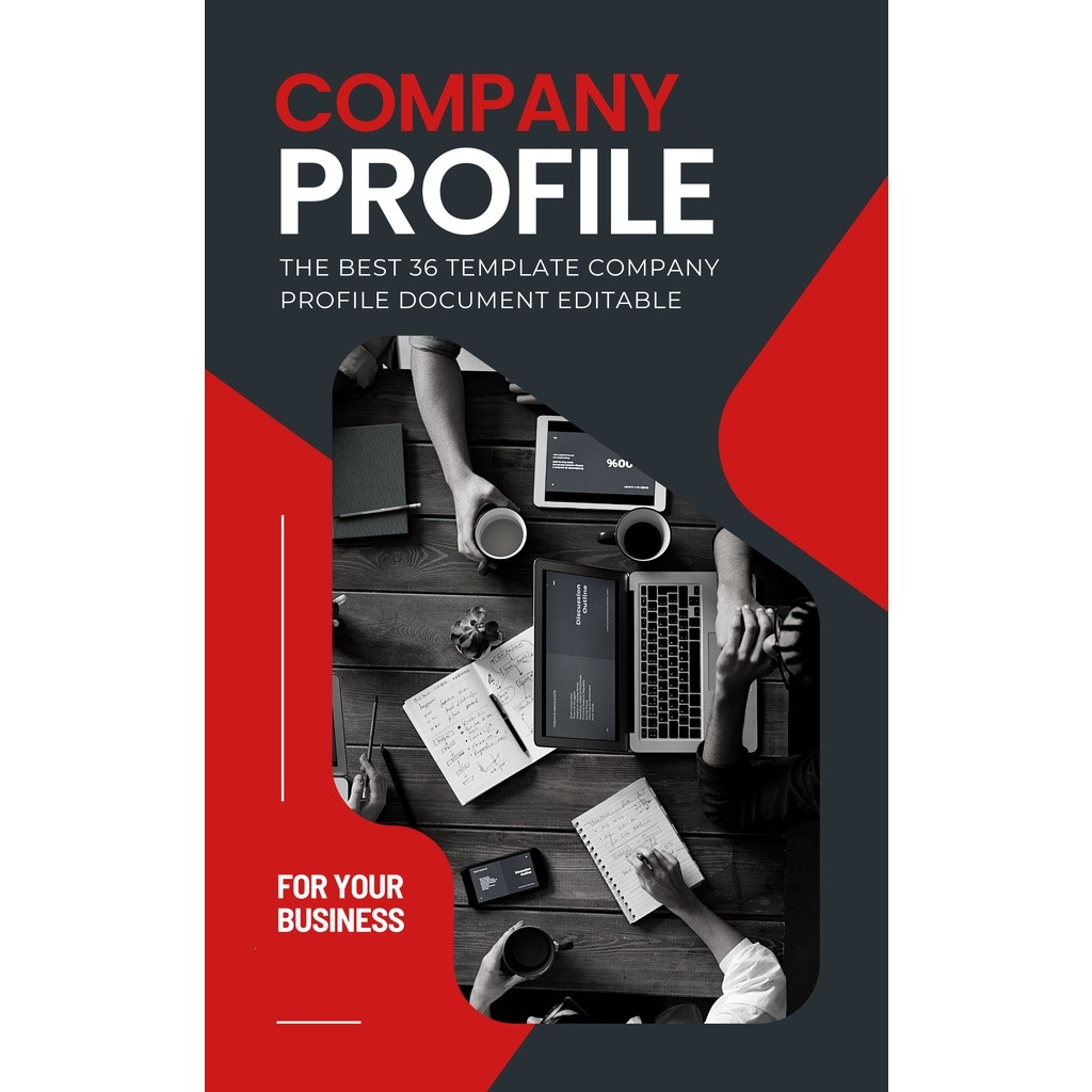 Jual Template 36 Company Profile Compro Editable Printable Dokumen ...