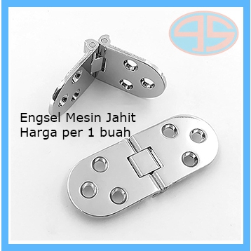 Jual Engsel Meja Lipat Engsel Mesin Jahit Stainless Silver Chrome 6 ...