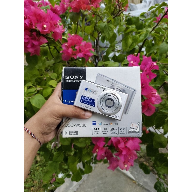 Jual SONY CYBERSHOT DSC-W530 FULLSET BOX | Shopee Indonesia