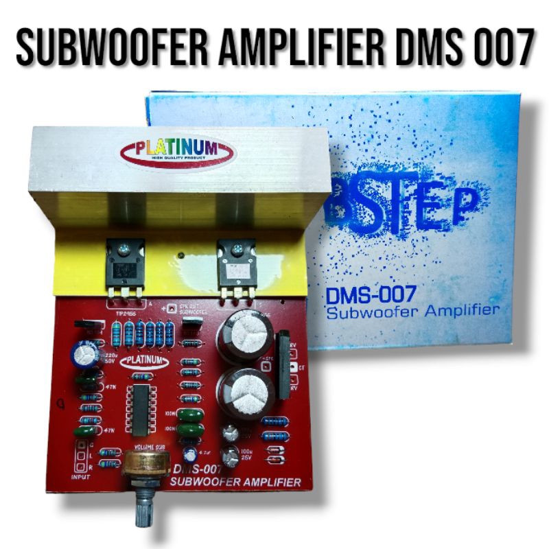 Jual KIT POWER SUBWOOFER AMPLIFIER DMS 007 TIP MOSFET PLATINUM KIT ...