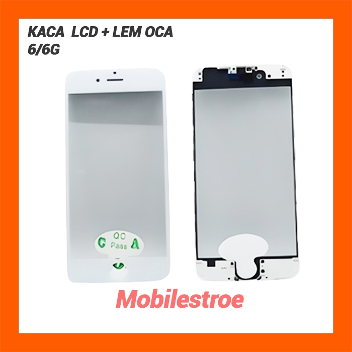 Jual KACA LCD IP 6/6G + LEM OCA | Shopee Indonesia