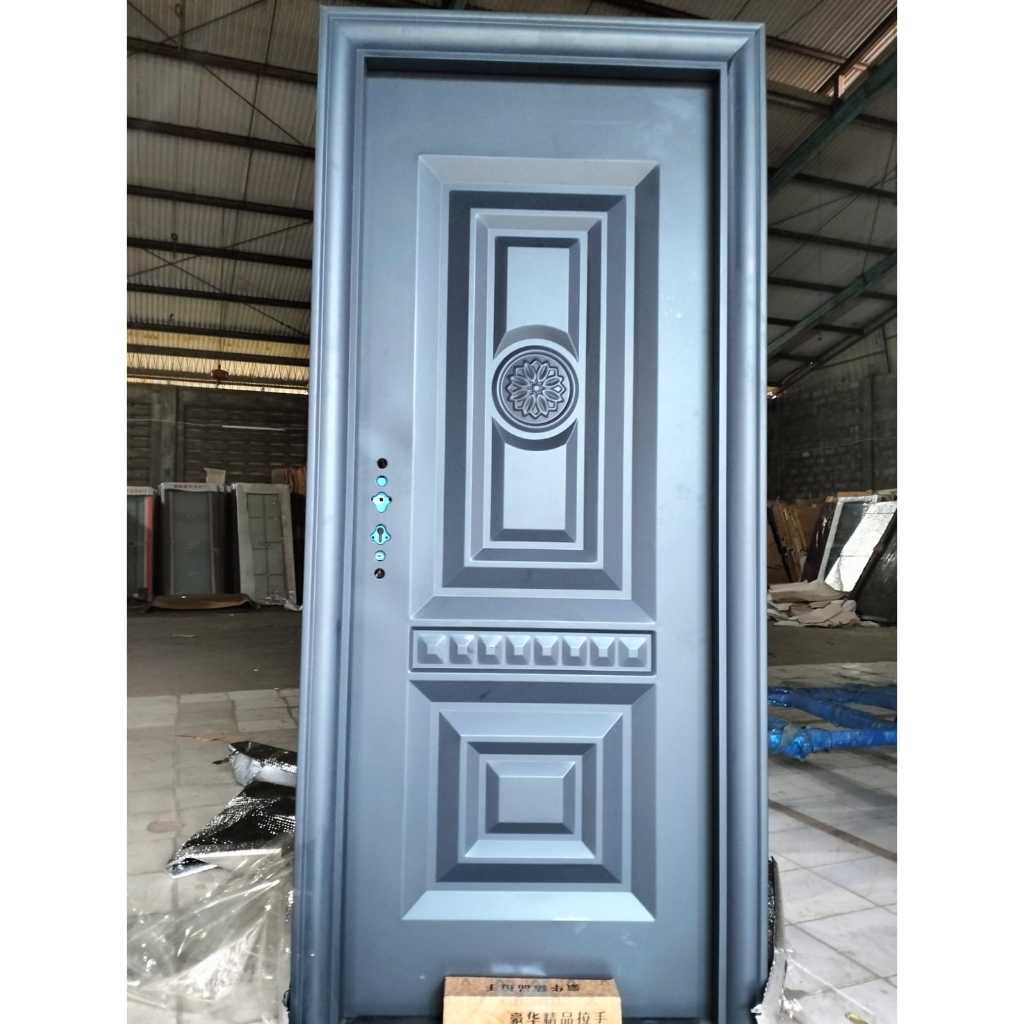 Jual IPB - (LUXURY SINGLE PAN) PINTU PLAT BAJA SINGLE / PINTU UTAMA / PINTU RUMAH / PINTU BAJA ...