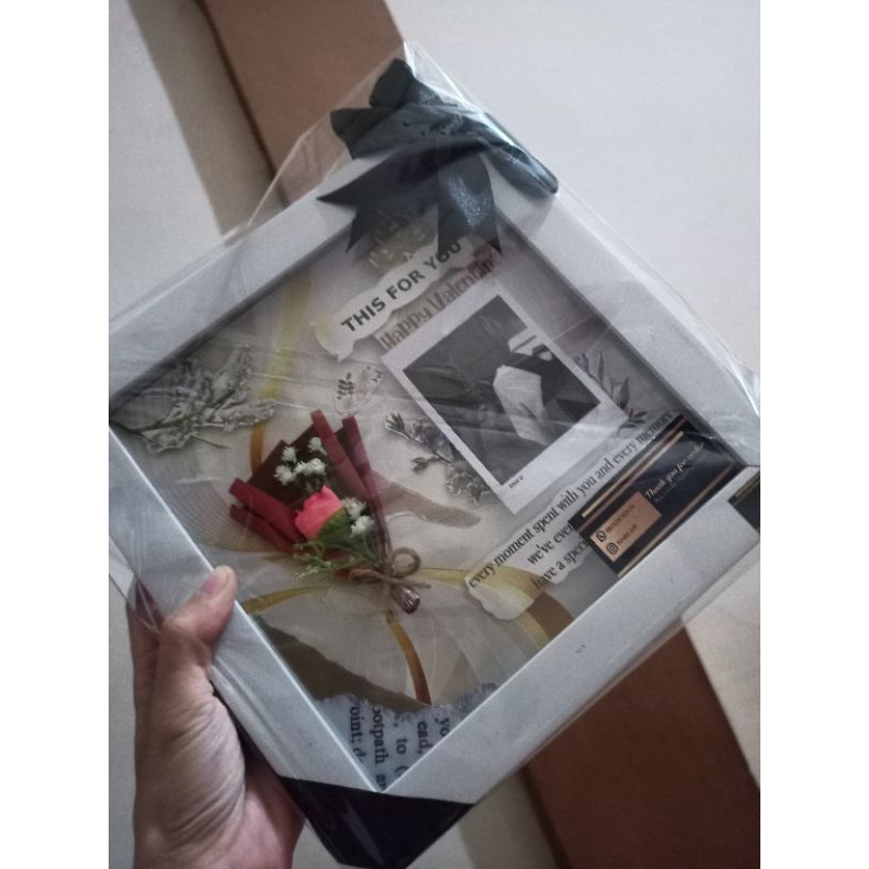 Jual READY HADIAH 3D FRAME CUSTOM | WISUDA ULANG TAHUN VALENTINE ...