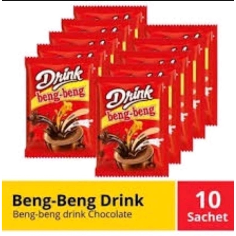Jual Drink Beng-Beng Coklat 29g ( satu renteng isi 10 sachet ) | Shopee ...