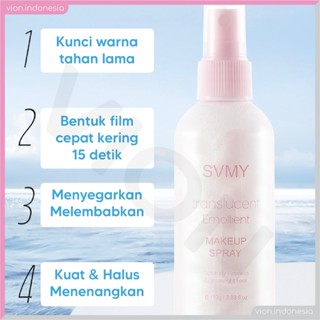 Jual SVMY Makeup Spray Natural Hydrate and Moisturize 110ml Translucent ...