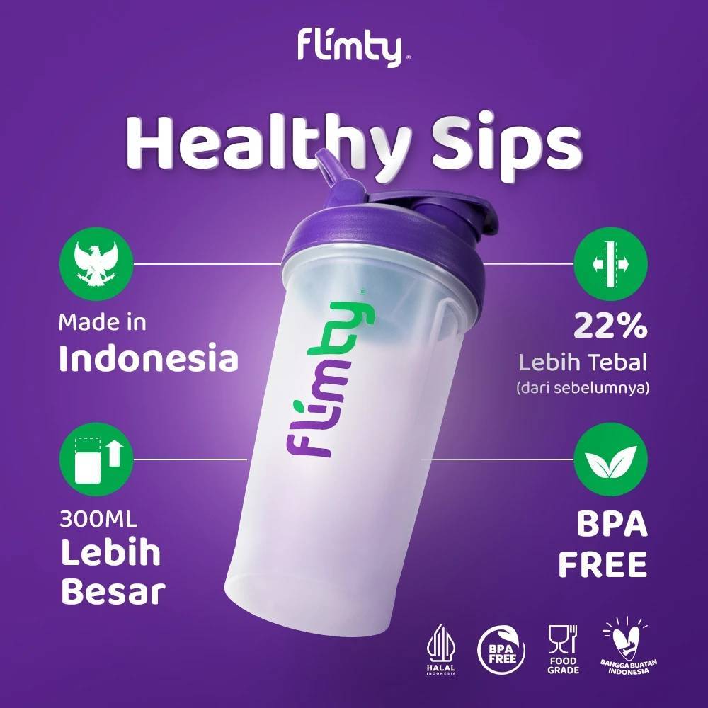 Jual NEW - Flimty Flimeal Botol Shaker Kapasitas 700ml | Shopee Indonesia