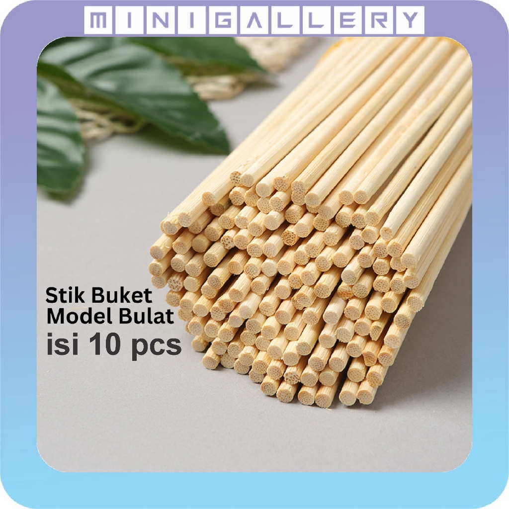 Jual Isi 10pcs Dowel Kayu Ramin Diameter 6mm Panjang 30cm Stik Kayu ...