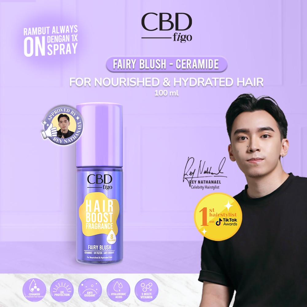Jual CBD Figo Hair Boost Fragrance - Fairy Blush 100ml | Shopee Indonesia