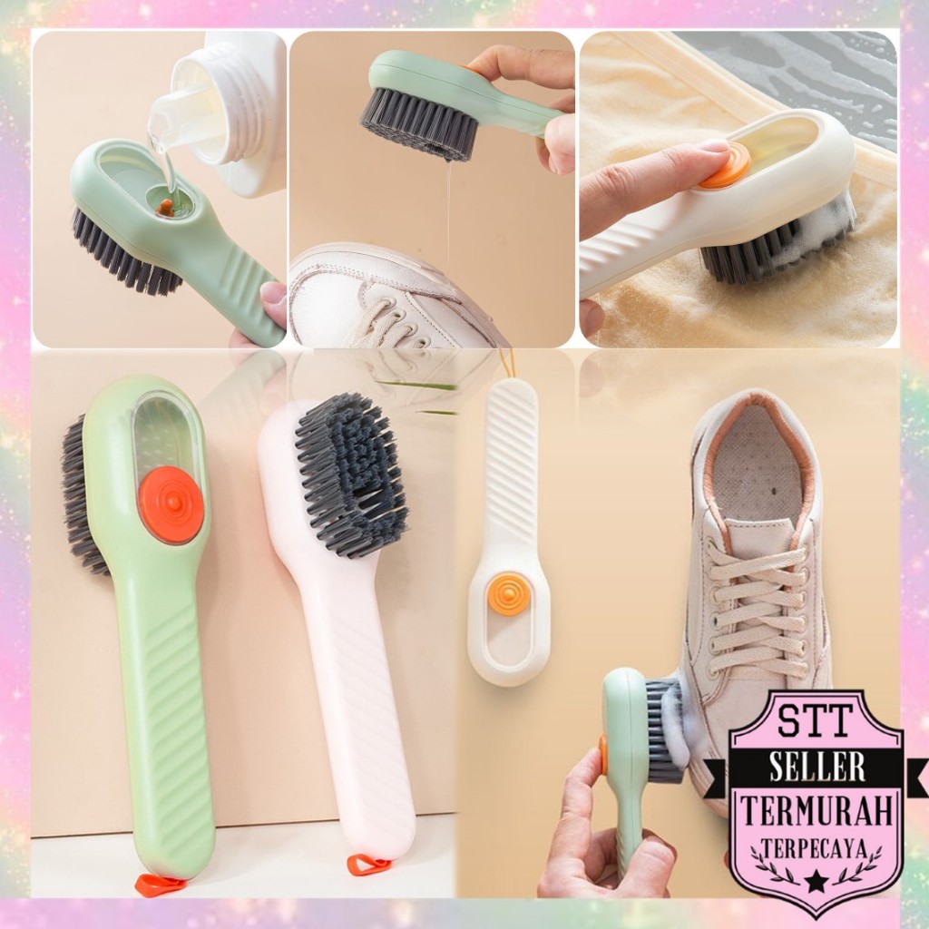 Jual STT Sikat Sepatu Multifungsi Dengan Lubang Detergen Sikat Sabun ...