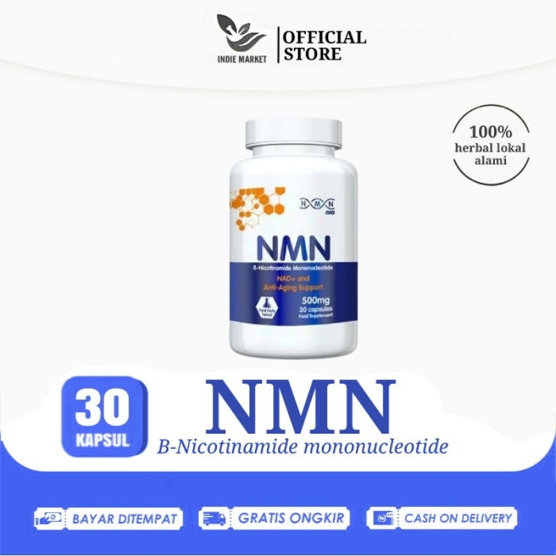 Jual NMN Bio B - Nicotinamida Mononucleotide - 500mg Anti-Aging & NAD + | Shopee Indonesia