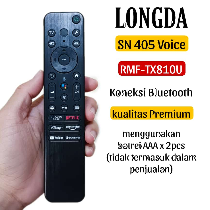 Jual LONGDA 405 Remote Pengganti untuk Sony BRAVIA RMF-TX810U | Shopee ...