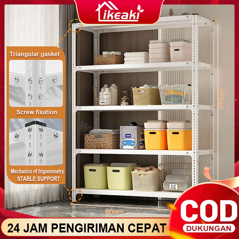 Jual Rak Susun Serbaguna Rak Besi Siku 6 Susun Rak Aquarium Rak ...