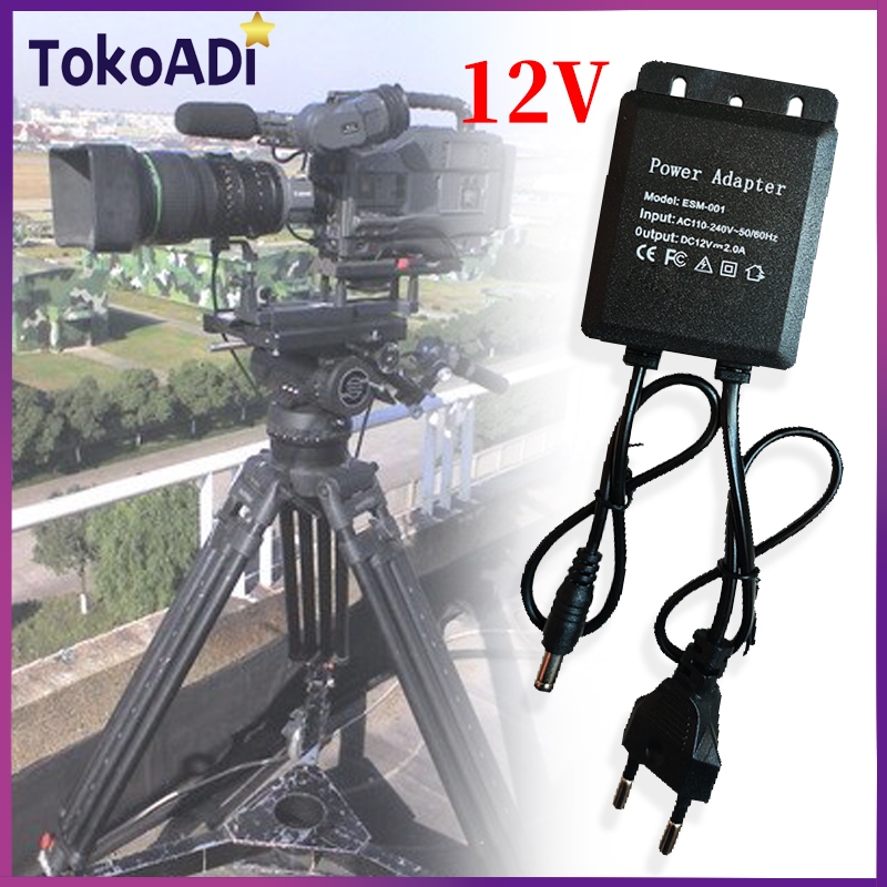 Jual Adaptor Ac Camera Cctv Dc 12v 2a Waterproof Bisa Pake Macam-Macam ...