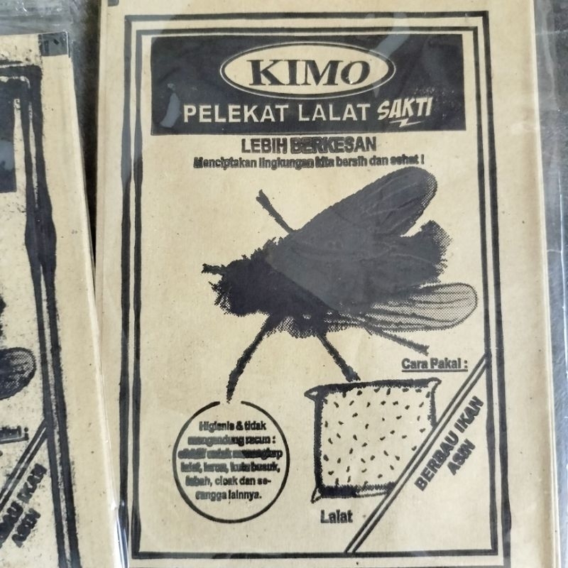 Jual Kertas Lem lalat,Isi 10 Lembar,Lem Laler,Kecoa Lem Super lengket ...