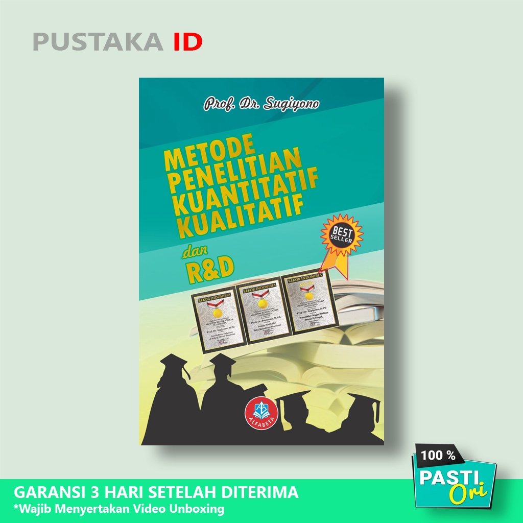 Jual Metode Penelitian Kuantitatif, Kualitatif, dan R&D: MPKK ...