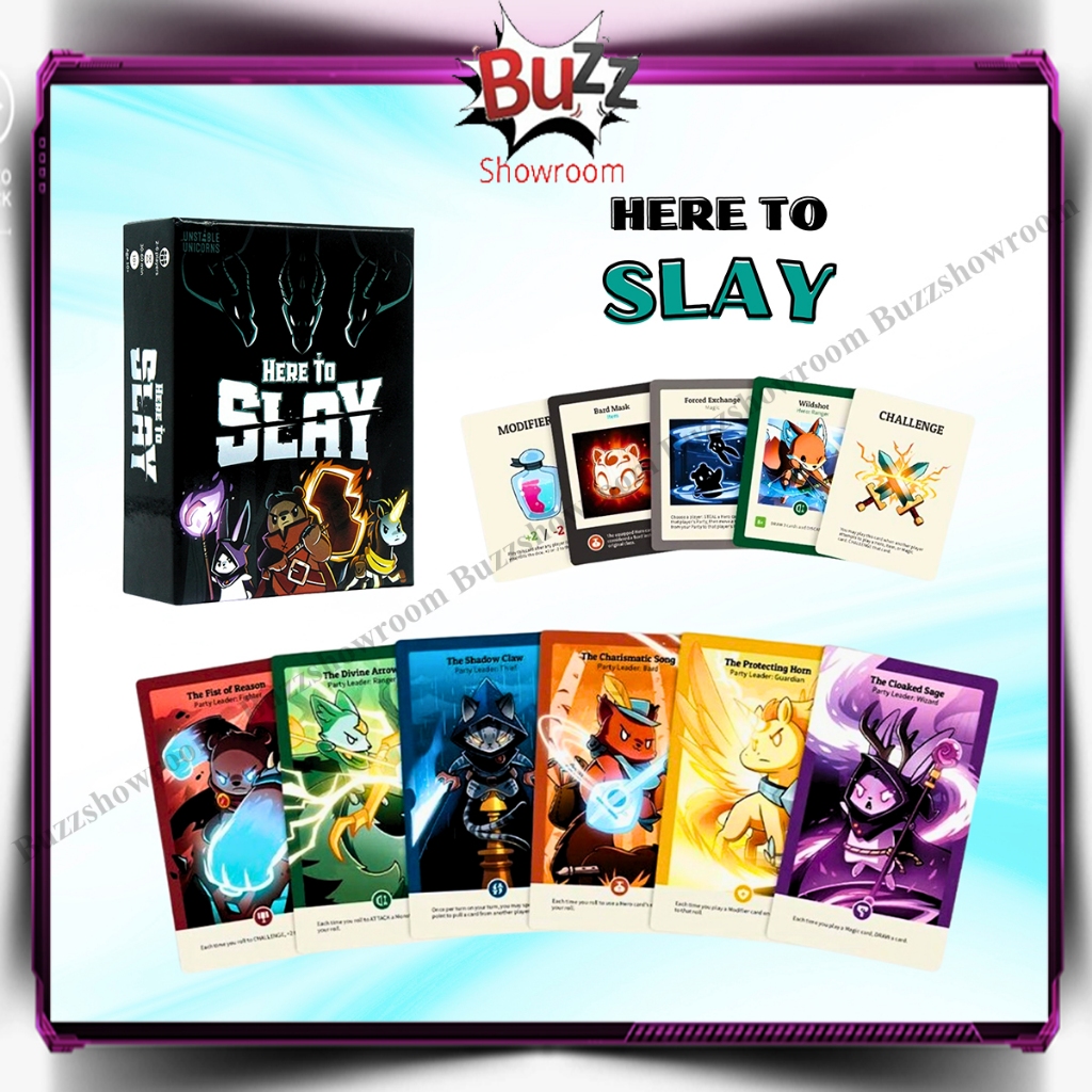 Jual Here to Slay Board Game Card Games Unstable Unicorn | Shopee Indonesia
