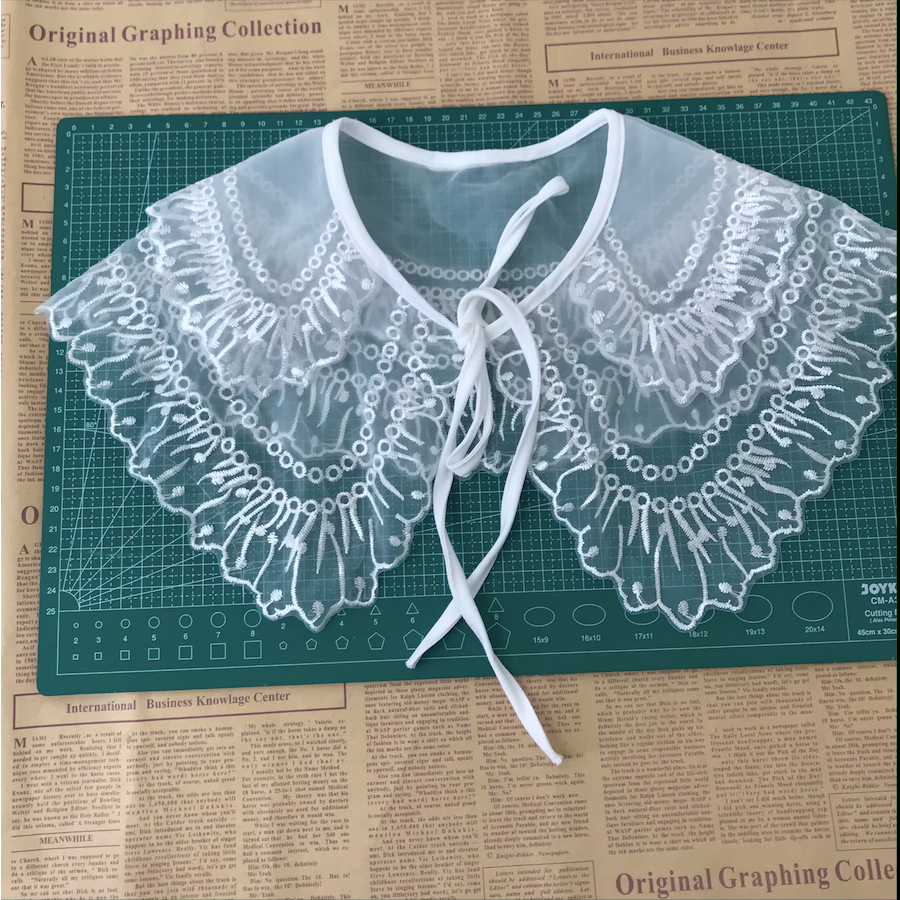 Jual Fake collar / Kerah / Renda kerah / Kerah instan | Shopee Indonesia