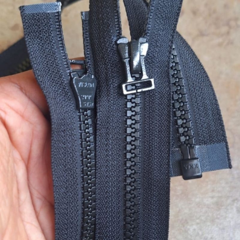 Jual Resleting Jaket no 5 YKK & Korea Gigi Jagung Vislon 40 s/d 90 cm | Shopee Indonesia