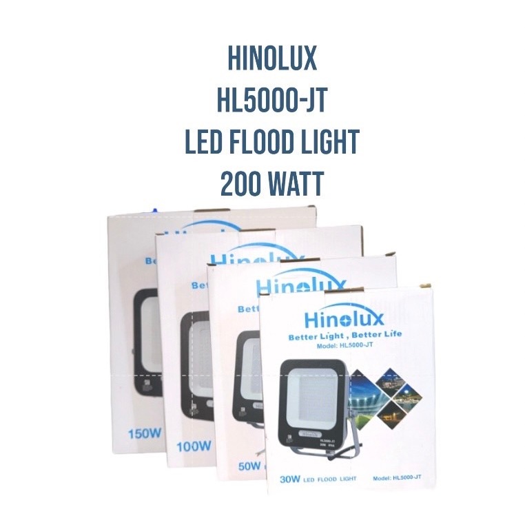 Jual Lampu Tembak atau Sorot Hinolux (HL5000-JT) LED Flood Light 200 ...