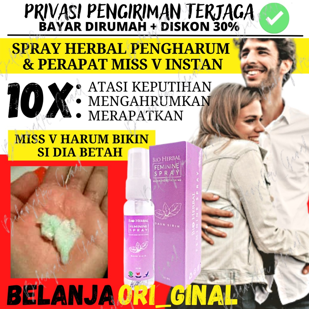 Jual PERAPAT MISS V PERMANEN/PENGHARUM MISS V BIO HERBAL FEMININE SPRAY ...