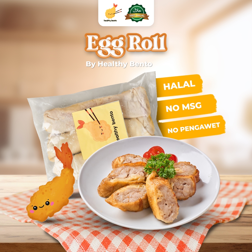 Jual Egg Roll HEALTHY BENTO - FROZEN FOOD ANAK - Egg Chicken Roll ...
