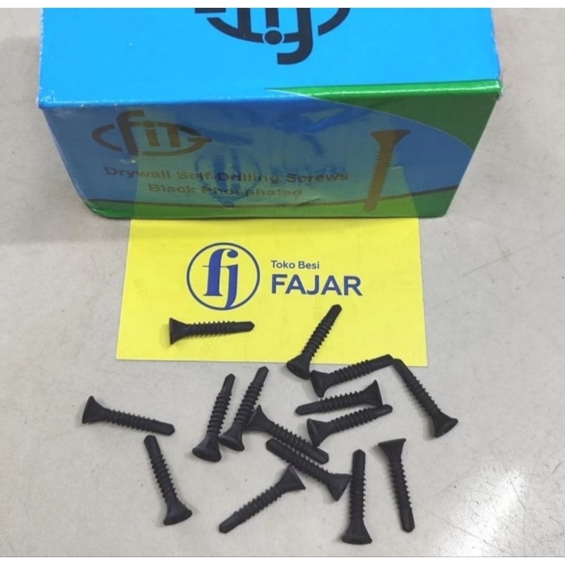 Jual Skrup sekrup gypsum gipsum drywall sds screw baja ringan 1 inch per kotak | Shopee Indonesia