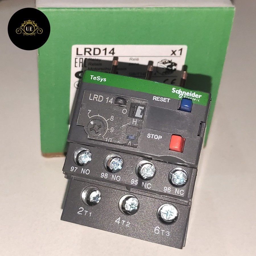 Jual Thermal Overload Relay Schneider TOR LRD14 LRD 14 7A - 10A 7 A ...