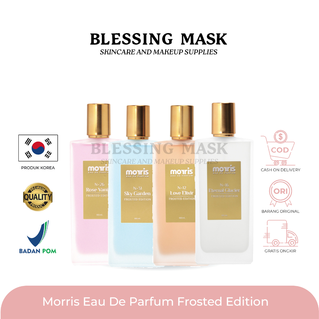 Jual MORRIS Eau De Parfum Frosted Edition - 100mL | PARFUME Woman ...