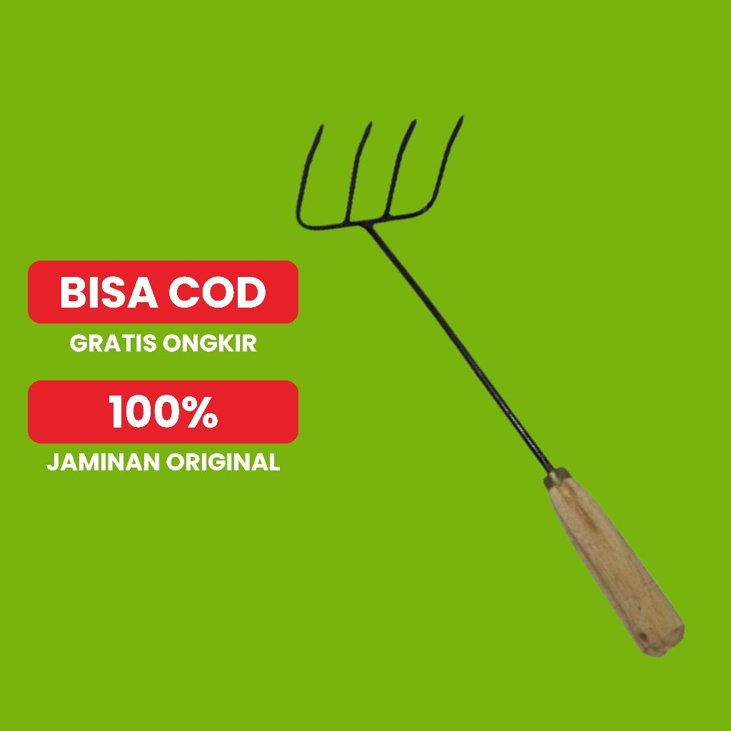 Jual Garu / Garpu / Garukan Cangkrang Taman Kebun Peralatan Berkebun ...