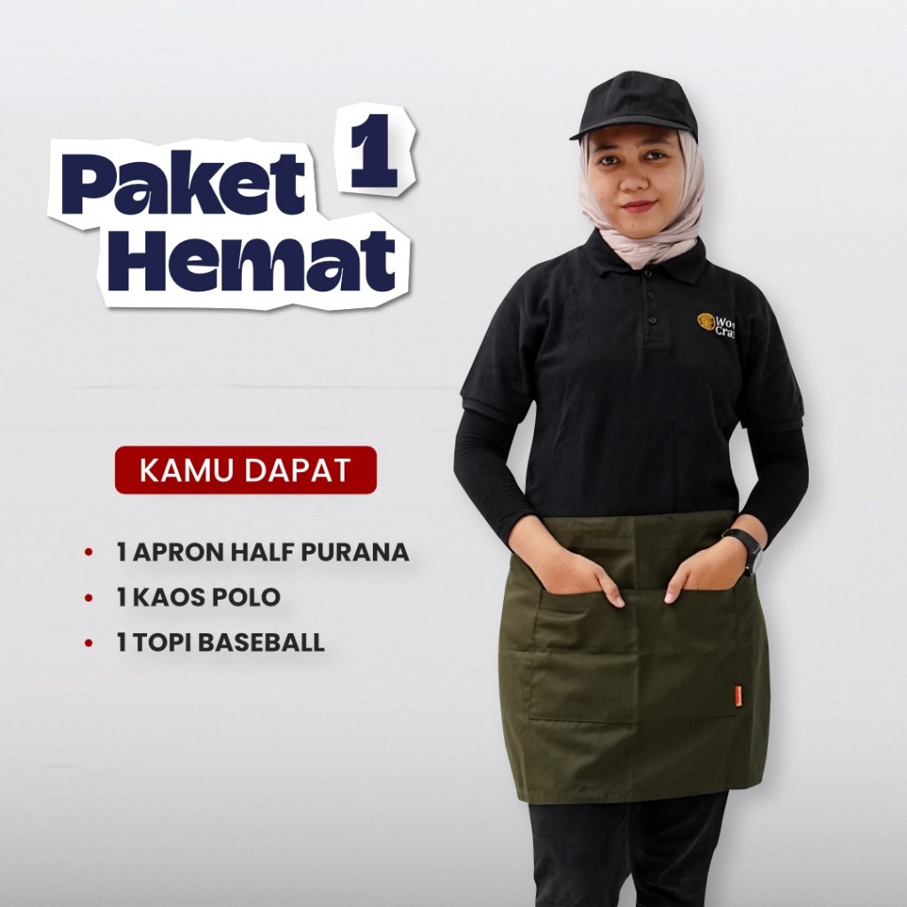 Jual Paket Seragam Hemat Cafe Resto | Shopee Indonesia