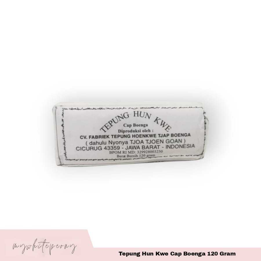 Jual Tepung Hun Kwe / Hunkwe / Hunkue Cap Boenga Bunga 120 gram ...