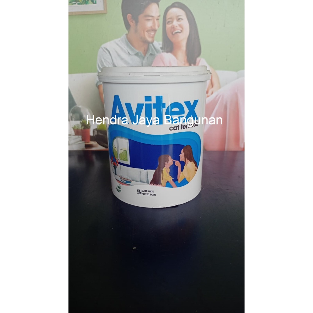 Jual Cat Tembok Interior Avitex Ready Mix 1 Kg | Shopee Indonesia