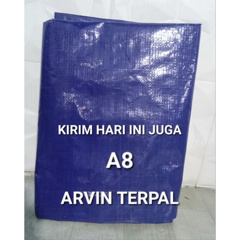 Jual Terpal A8 ukuran 5x7 5x6 6x6 meter / terpal jadi / terpal plastik ...